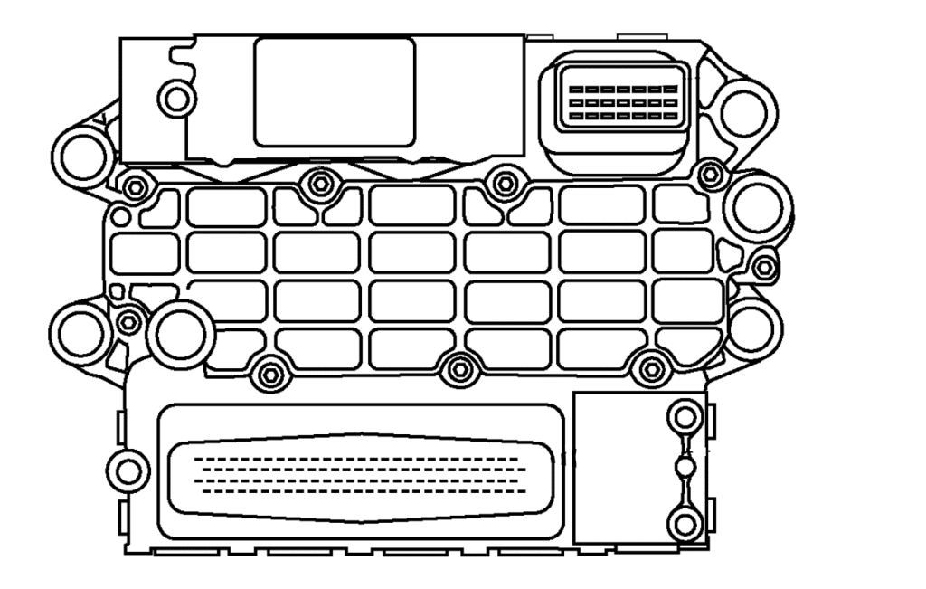 Detroit Diesel Euroiv Export DD15 Motor Control Module
